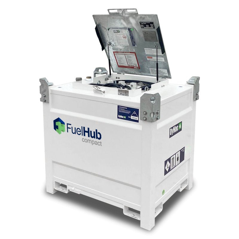 Dymac 1000 Litre UN Approved Transportable Steel Diesel Tank - Fuel Hub ...