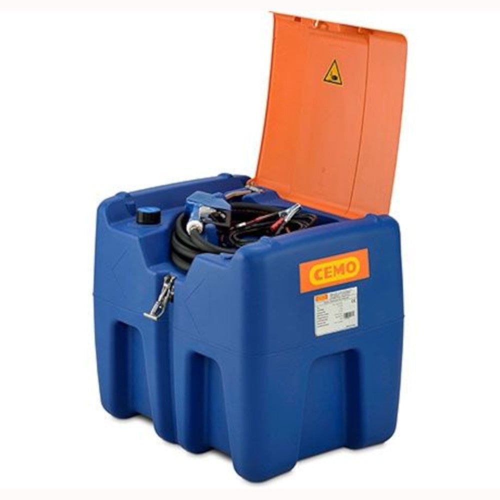 Cemo 210 Litre Transportable Adblue Tank - 12V Pump - Cemo