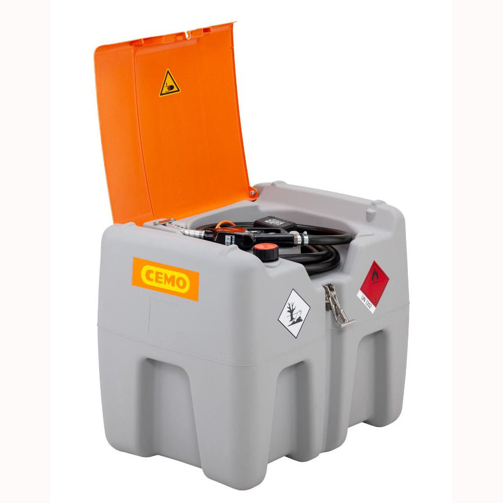 Cemo 210 Litre Transportable Diesel Tank - Battery Powered